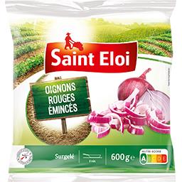 Oignons rouges émincés Saint Eloi - Intermarché