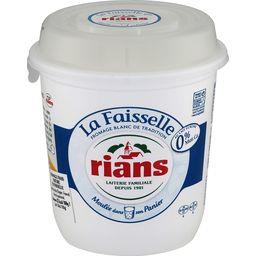 Fromage blanc de campagne La Faisselle 0% MG Rians - Intermarché