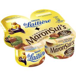 La Laitière - Mousse fondante MaronSui's à la crème de marrons Nestlé ...