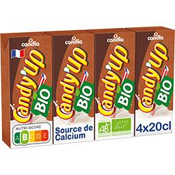 Candy'Up - Boisson lactée chocolat BIO Candia - Intermarché