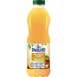 100% pur jus orange avec pulpe Paquito - Intermarché
