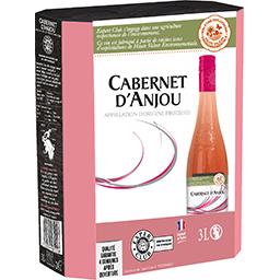 Cabernet d'Anjou AOP, vin Rosé Expert Club, une marque Intermarché ...