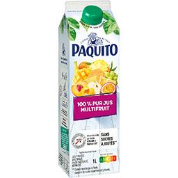 100% pur jus multifruits Paquito, une marque Intermarché - Intermarché