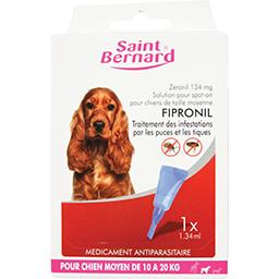 Zeronil - médicament antiparasitaire pour chien moyen de 10 à 20kg ...