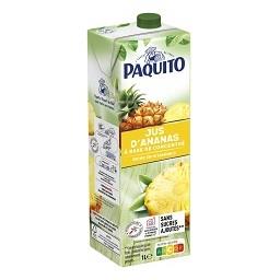 Jus d'ananas à base de concentré Paquito, une marque Intermarché ...