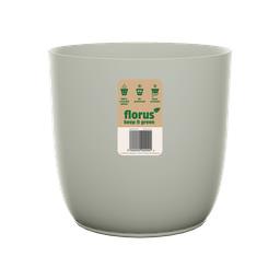 Pot de fleurs 30cm gris Florus - Intermarché