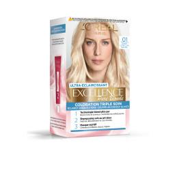 Excellence - Coloration Crème Blond Ultra-Clair Naturel 01 L'Oréal ...
