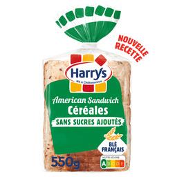 Pain de mie céréales sans sucres ajoutés - American Sandwich Harrys ...
