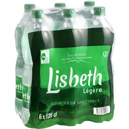 Eau de source gazeuse légère Lisbeth - Intermarché
