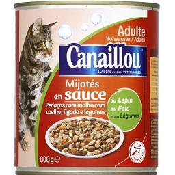 Mijotés en sauce poulet foie légumes pour chats Canaillou, une marque ...