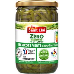 Haricots verts extra-fins coupés Zéro Résidu de Pesticides St Eloi, une ...