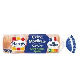 Pain de mie extra moelleux nature sans sucres ajoutés Harrys - Intermarché