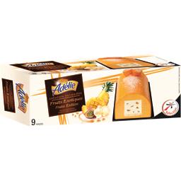 Glace fruits exotiques Adélie, une marque Intermarché - Intermarché