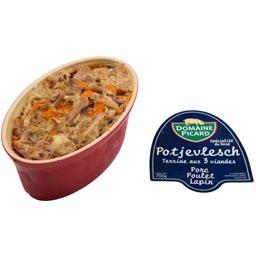 Potjevlesch terrine aux 3 viandes Domaine Picard - Intermarché