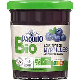 Confiture myrtille BIO Paquito Bio, une marque Intermarché - Intermarché