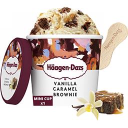 Mini glace vanille caramel brownie Häagen-Dazs - Intermarché