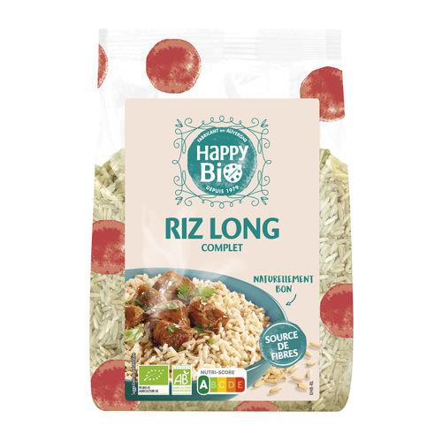 Riz long complet Bio Happy bio - Intermarché