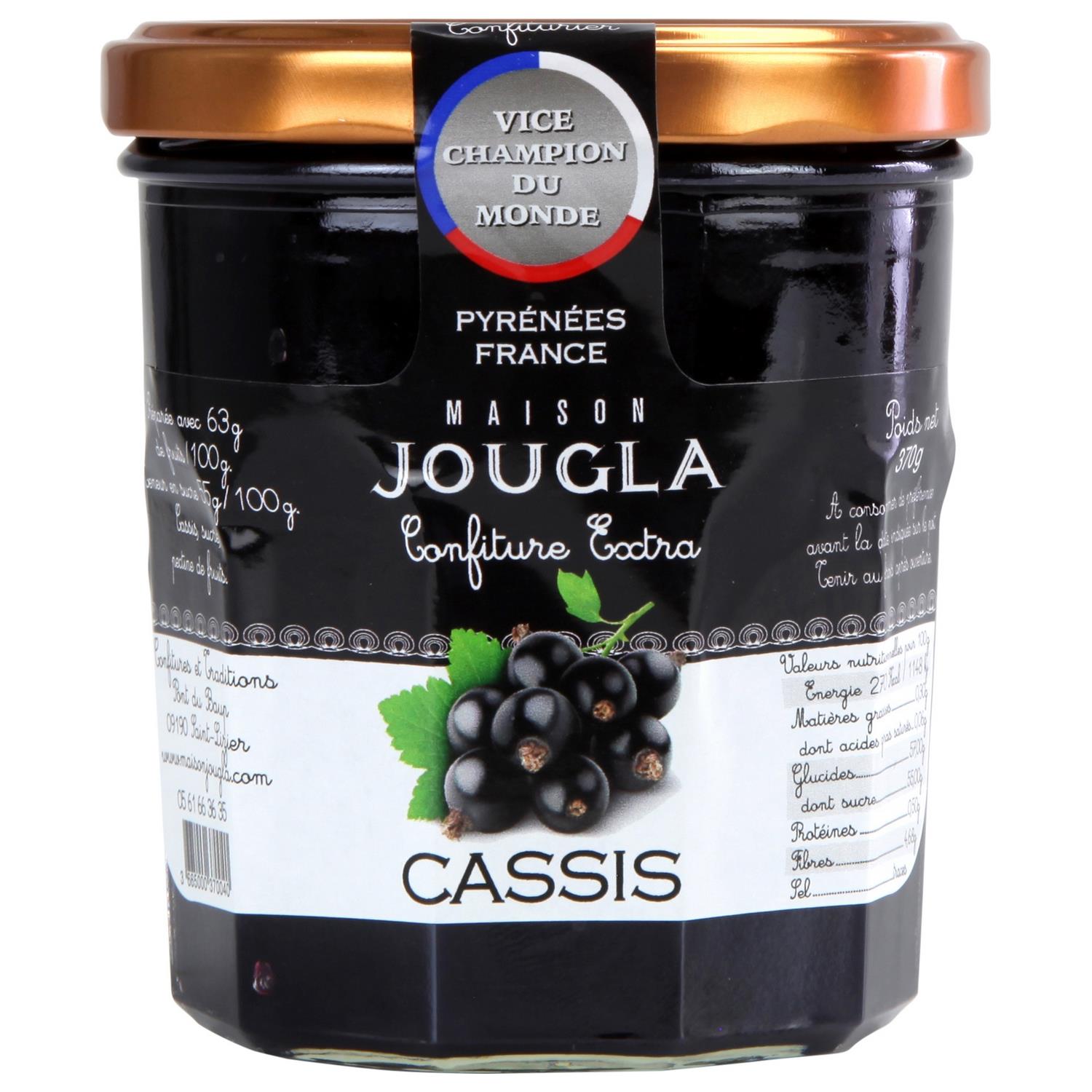 Confiture extra de cassis Confitures et traditions - Intermarché