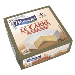 Fromage Le Carré tendre & fondant Pâturages, une marque Intermarché ...