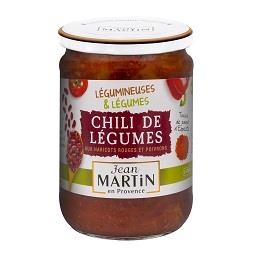 Chili de légumes aux haricots rouges et poivrons Jean Martin - Intermarché