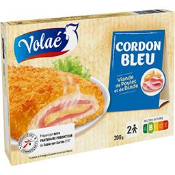 Cordon bleu viande de poulet et dinde Volaé, une marque Intermarché ...