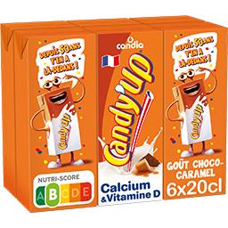 Candy'Up - Boisson lactée chocolat caramel Candia - Intermarché