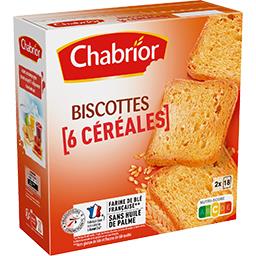 Biscottes 6 céréales Chabrior, une marque Intermarché - Intermarché