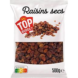 Raisins secs Top Budget - Intermarché