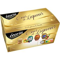 Assortiment de chocolats Cœur de Liqueur Ivoria - Intermarché