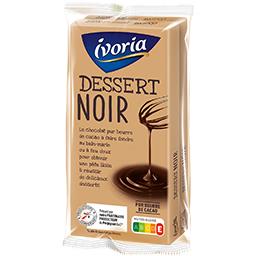Chocolat noir dessert Ivoria, une marque Intermarché - Intermarché