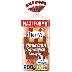 Pain de mie complet - American Sandwich Harrys - Intermarché
