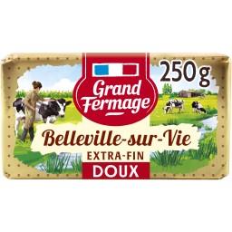 Beurre extra-fin Belleville-sur-Vie doux Grand Fermage - Intermarché