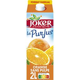 Le Pur Jus - Jus d'orange sans pulpe Joker - Intermarché