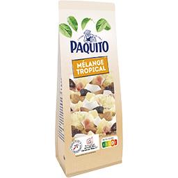 Mélange tropical Raisins - Bananes - Papayes - Ananas - Noix de coco ...