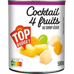 Cocktail 4 fruits au sirop léger Top Budget - Intermarché