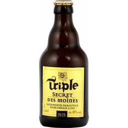 Bière blonde Triple Secret des Moines Triple Secret des Moines - Intermarché