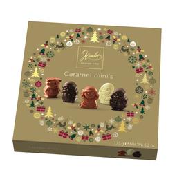 Assortiment de chocolats belge au caramel Mini's hiver Hamlet - Intermarché
