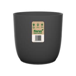 Pot de fleurs 30cm anthracite Florus - Intermarché