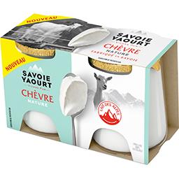 Yaourt chèvre nature Savoie Yaourt - Intermarché