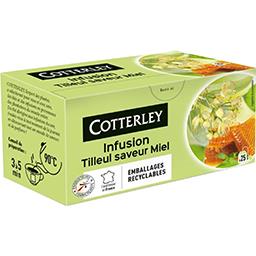 Infusion tilleul miel Cotterley, une marque Intermarché - Intermarché