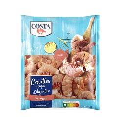 Crevettes rouges d'Argentine sauvages Costa - Intermarché