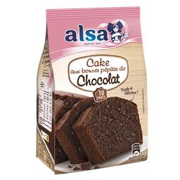 Préparation pour cake pépites chocolat Alsa - Intermarché