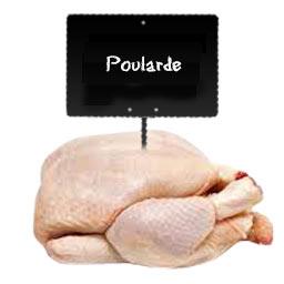 POULARDE BLANCHE : prête à cuire, FERMIER LABEL ROUGE Le Choix du ...