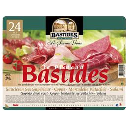 Les plateau des Bastides - Saucisson du Rouergue, mortadelle pistachée ...