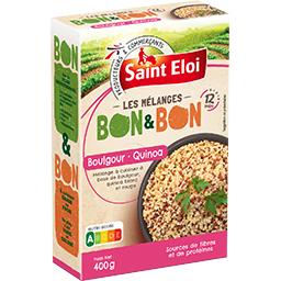 Les Mélanges Bon & Bon - Boulgour quinoa Saint Eloi - Intermarché