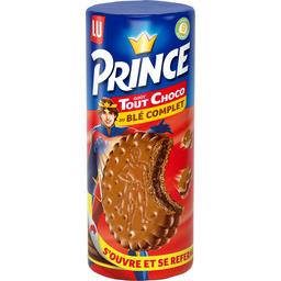 Prince - Biscuits fourrés au blé complet au lait chocolat LU - Intermarché