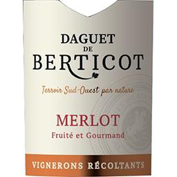 Vin merlot rouge Daguet de Berticot - Intermarché