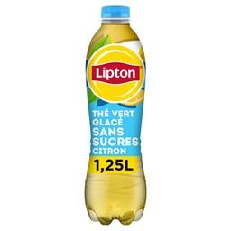 Ice Tea - Boisson au thé vert zero sucres saveur citron Lipton ...