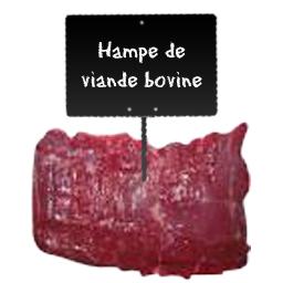 Hampe de VIANDE BOVINE Le Choix du Boucher - Intermarché
