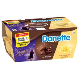 Crème dessert vanille chocolat Danette - Intermarché
